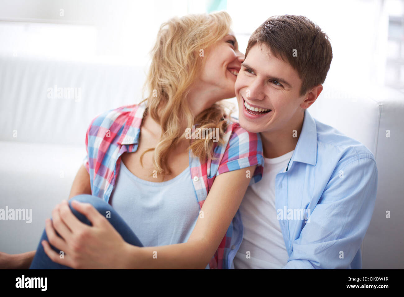 Flirtatious wife hi-res stock photography and images - Alamy