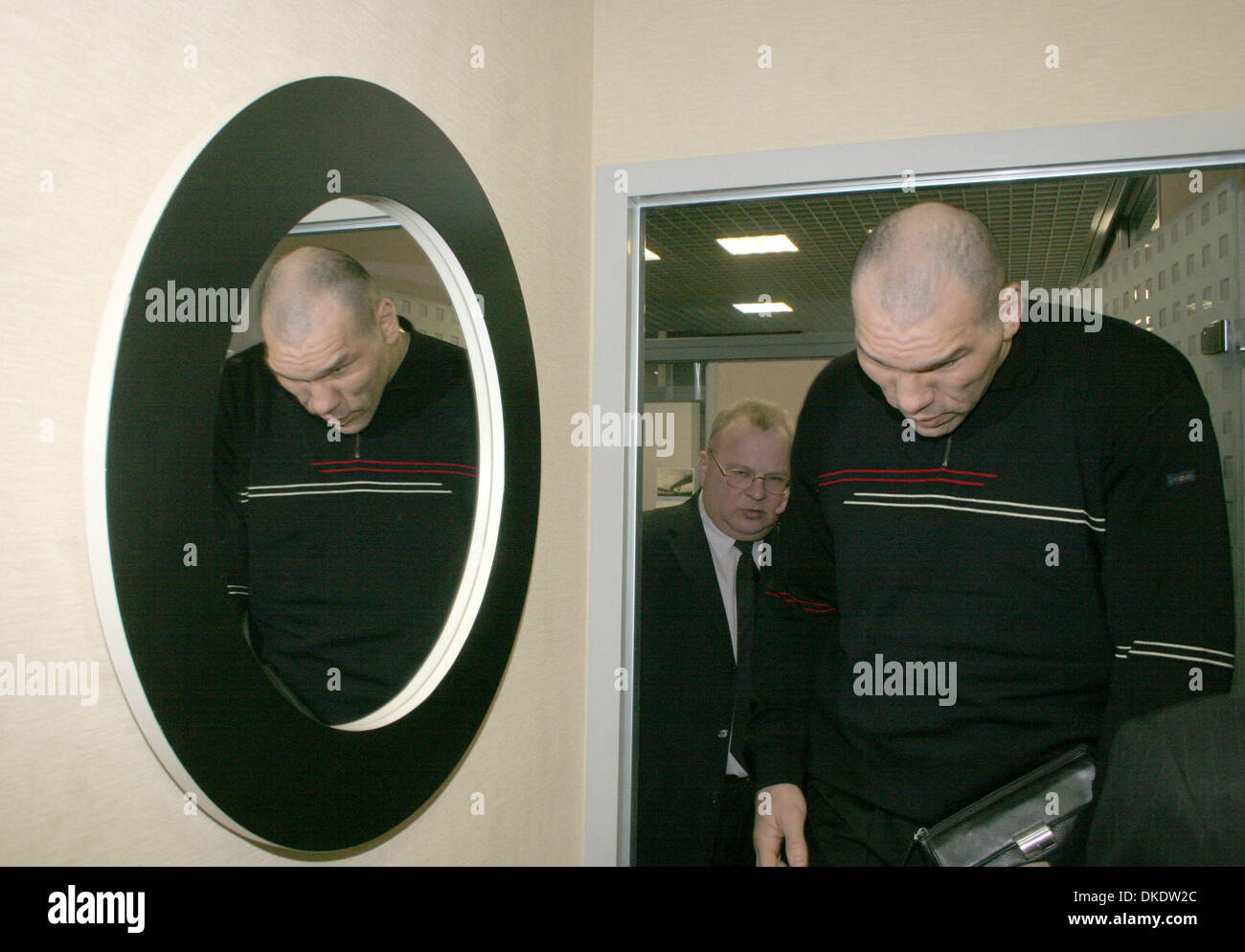 St.Petersburg. Russian WBA heavy weight champion - boxer Nikolai Valuev ...