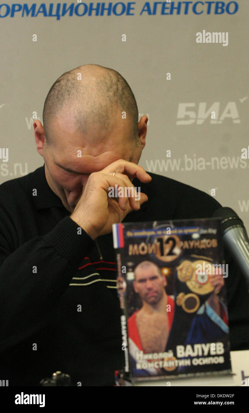 St.Petersburg. Russian WBA heavy weight champion - boxer Nikolai Valuev ...