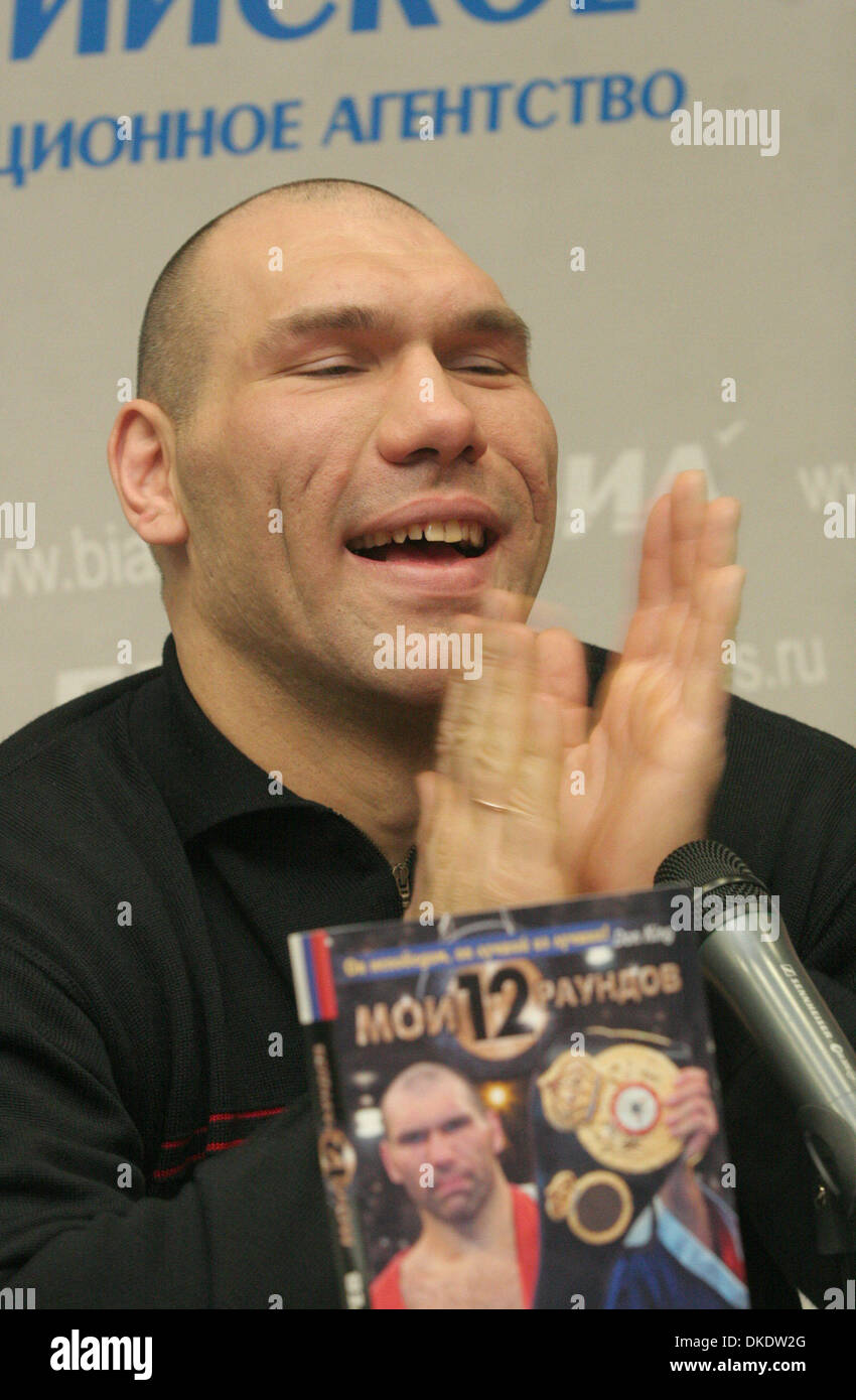 St.Petersburg. Russian WBA heavy weight champion - boxer Nikolai Valuev ...