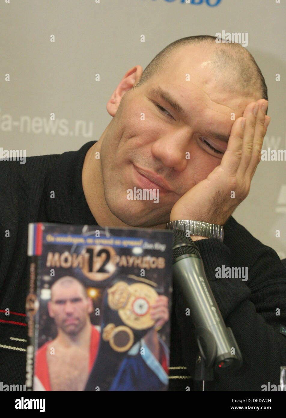 St.Petersburg. Russian WBA heavy weight champion - boxer Nikolai Valuev ...
