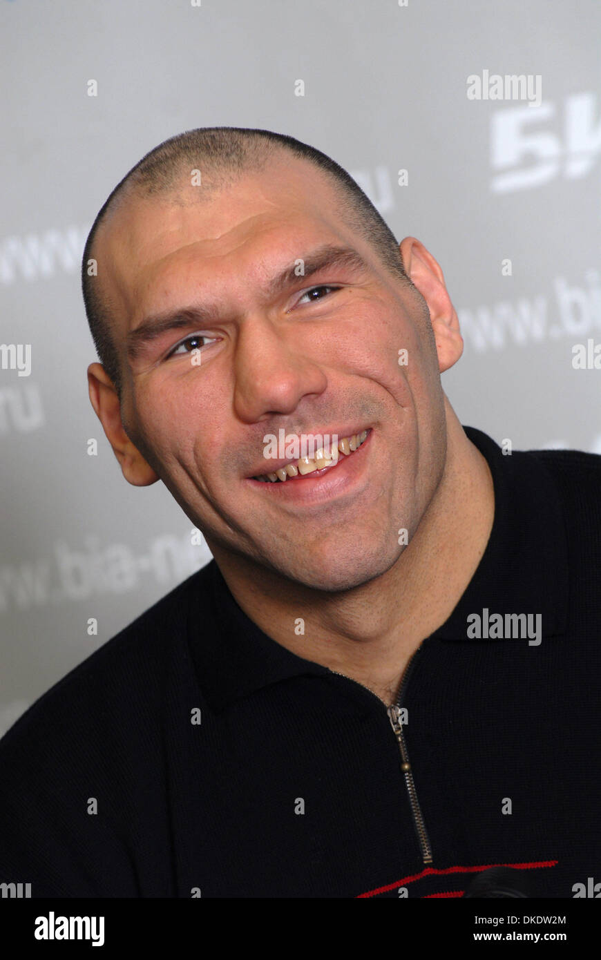 St.Petersburg. Russian WBA heavy weight champion - boxer Nikolai Valuev ...
