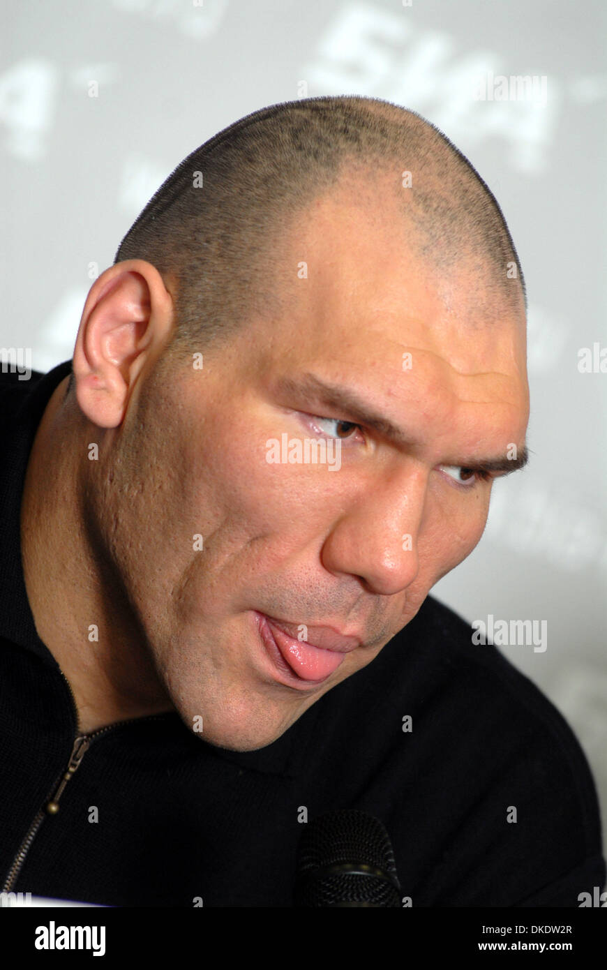 St.Petersburg. Russian WBA heavy weight champion - boxer Nikolai Valuev ...