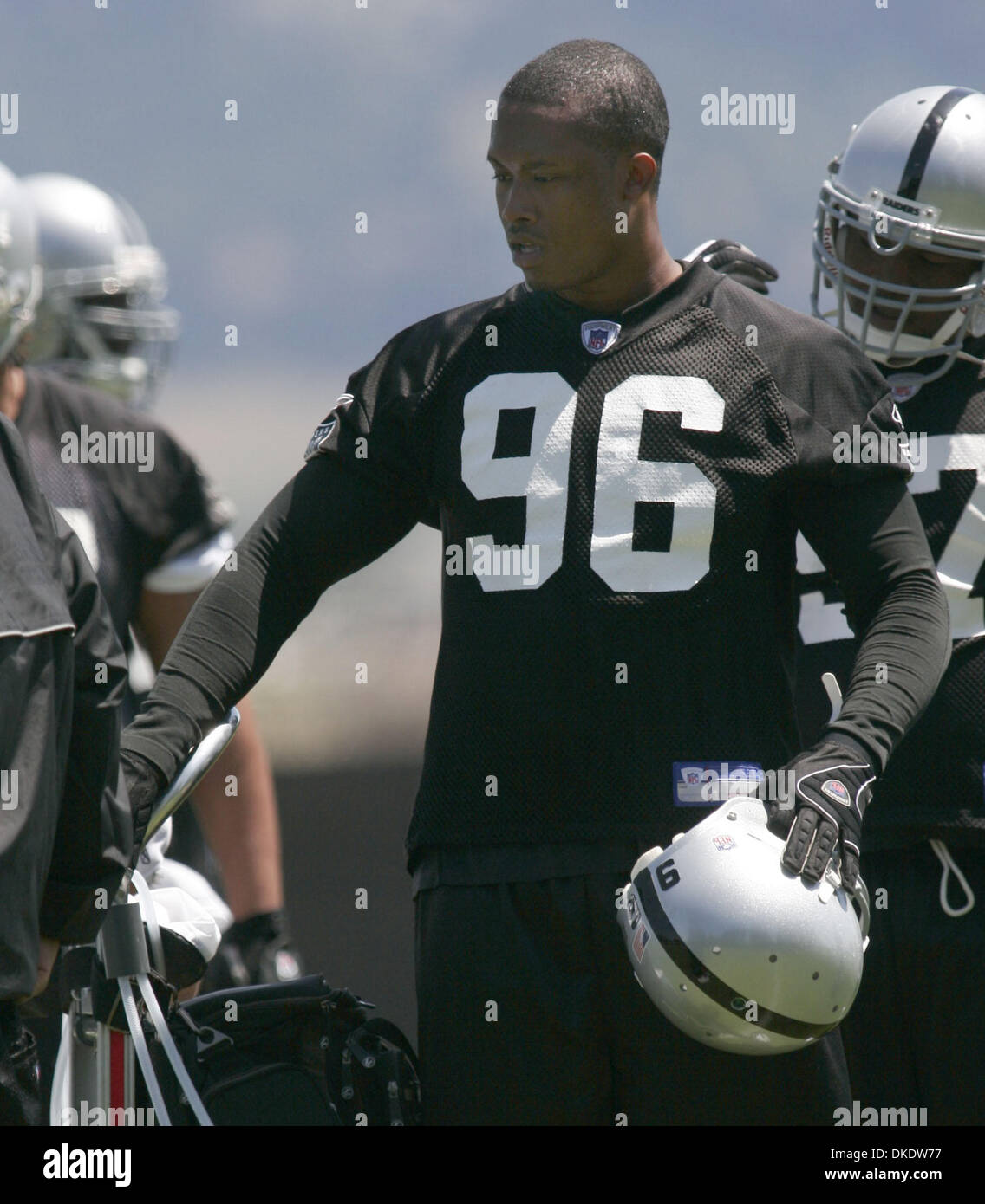 May 05, 2007 - Alameda, CA, USA - Defensive lineman QUENTIN MOSES ...