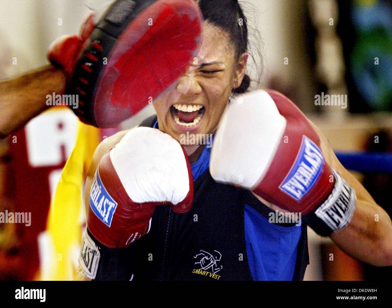 May 06, 2007 - Oakland, CA, USA - Ana "the Hurricane" Julaton is ranked ...