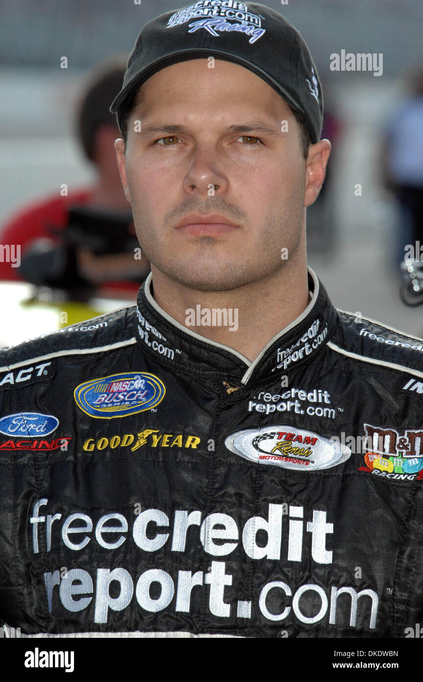 May 11, 2007 - Darlington, SC, USA - Nascar Busch Series Driver DAVID ...