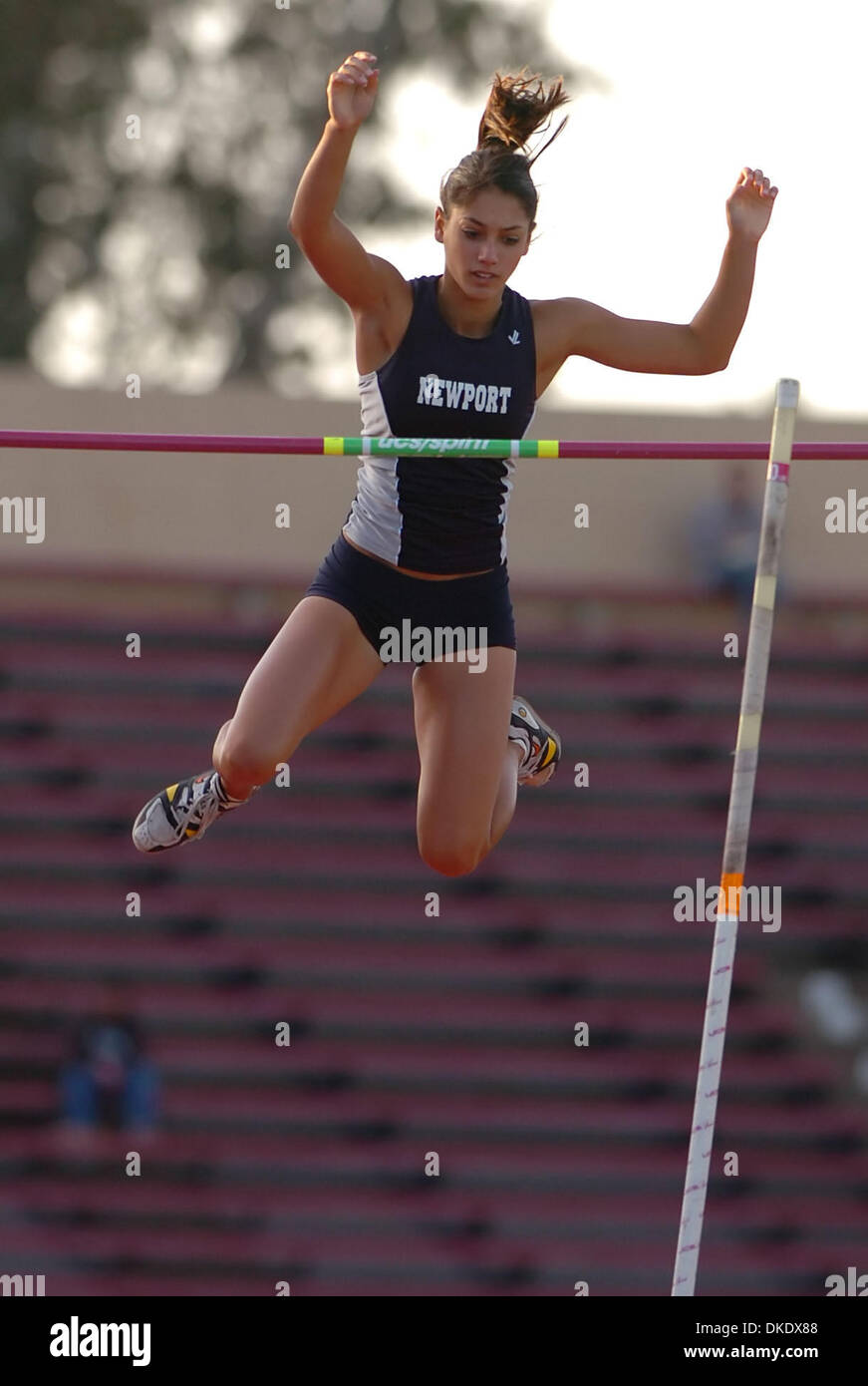 Jun 01, 2007 - Sacramento, CA, USA - Newport Harbor's ALLISON STOKKE ...