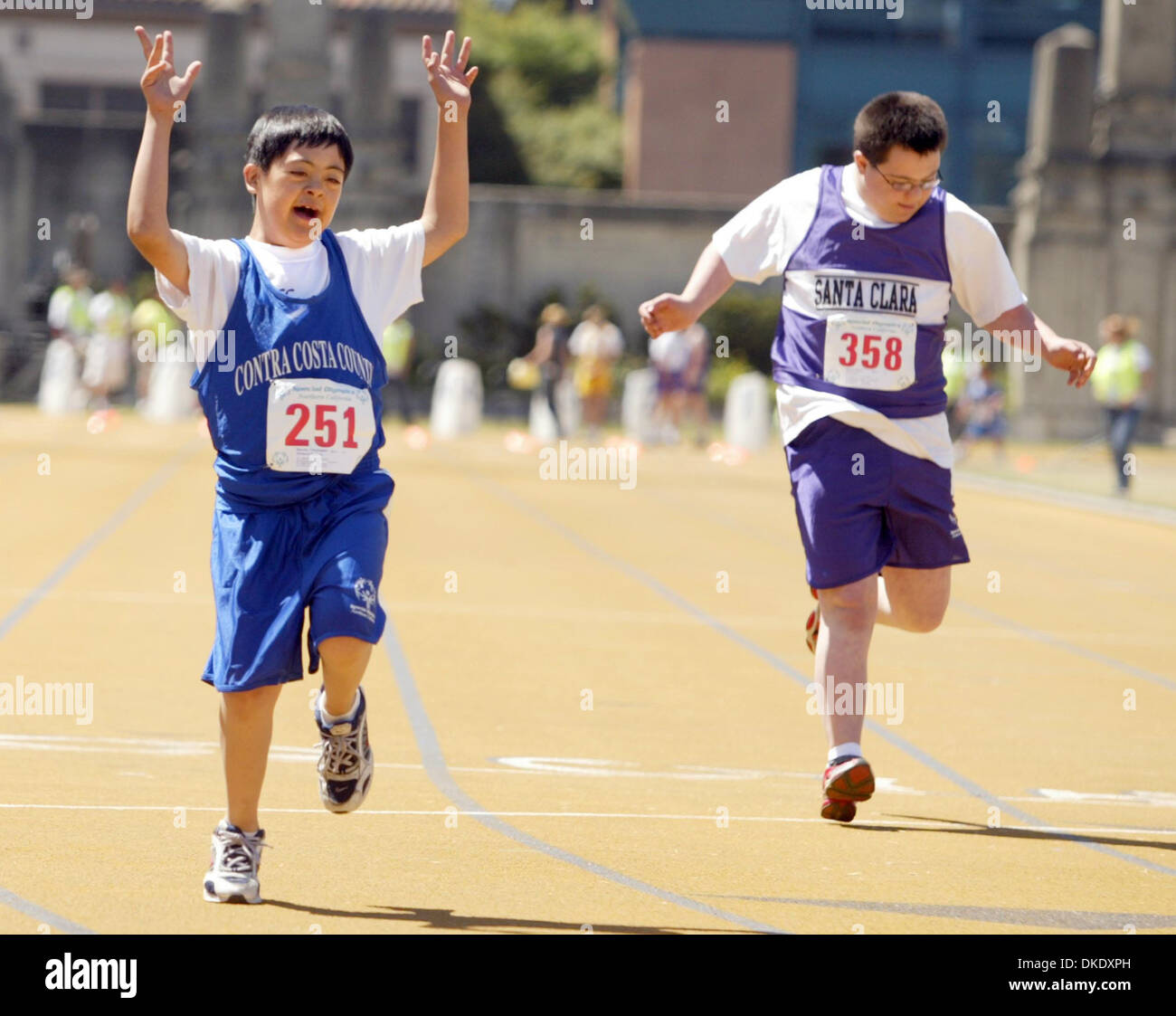 Jun 09, 2007 - Berkeley, CA, USA - CHRIS BARRON, 9, left, of Richmond ...