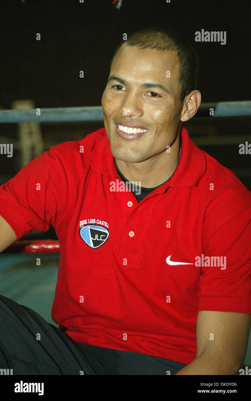 Jun 20, 2007 - Las Vegas, NV, USA - Boxer JOSE LUIS CASTILLO talks to ...