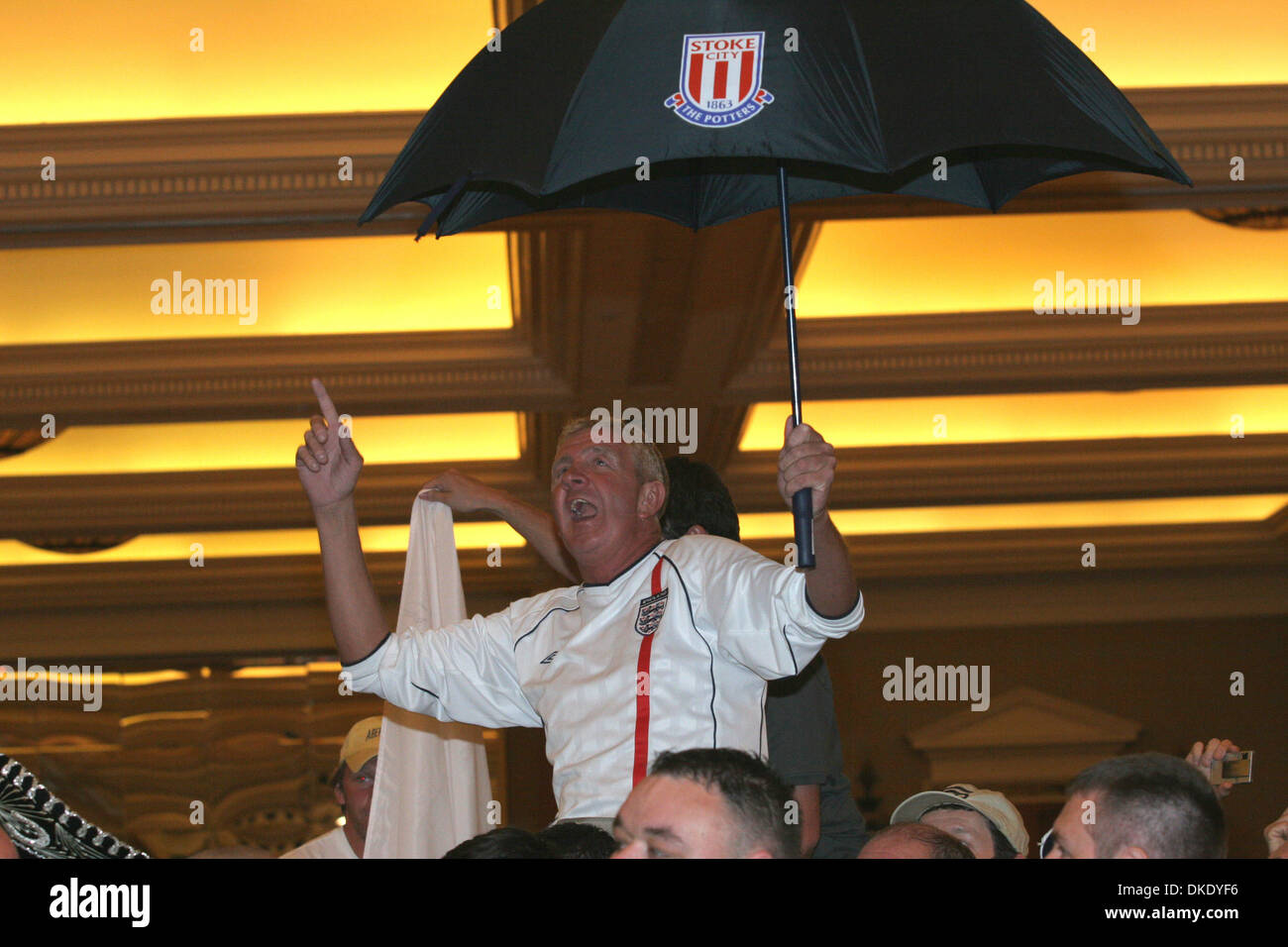 Jun 22, 2007 - Las Vegas, NV, USA - The Brits cheering for their ...