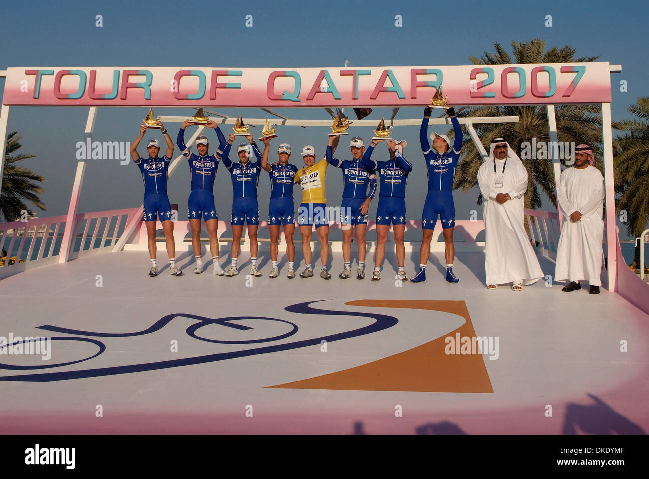 Jan 28, 2007 - Doha, Qatar - STEVEN DE JONGH from the Quick Step Team ...