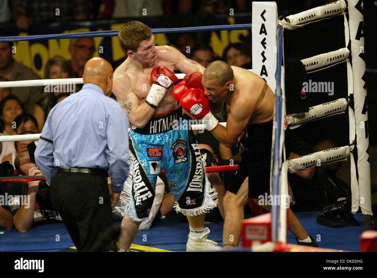 Jun 23, 2007 - Las Vegas, NV, USA - RICKY 'HITMAN' HATTON retained his ...