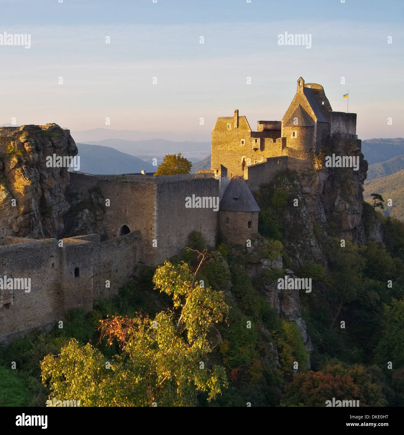 Aggstein Burg - Aggstein castle 04 Stock Photo - Alamy