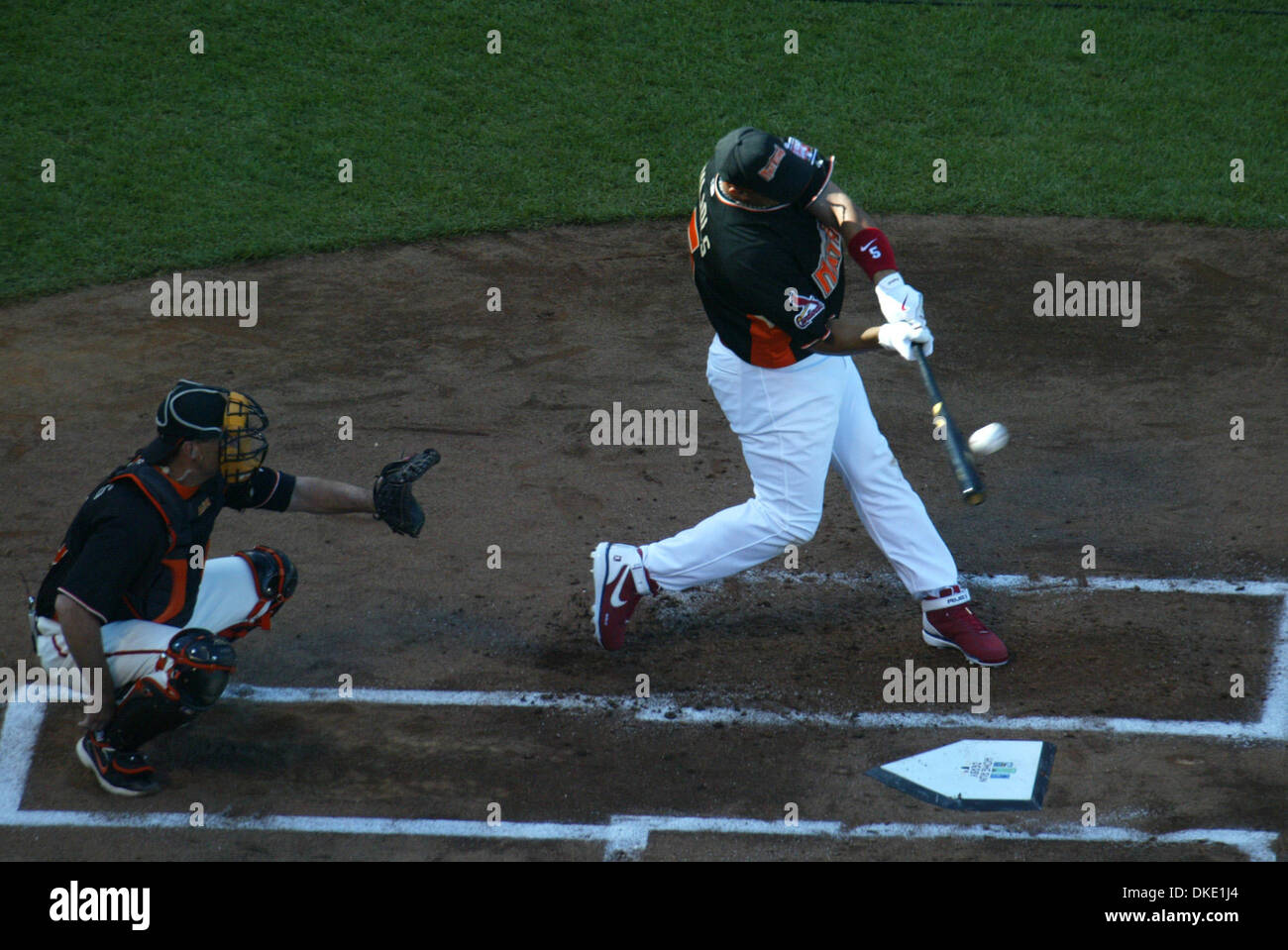 July 9th, 2007 - San Francisco, CA, USA - St.Louis Cardinals Albert ...