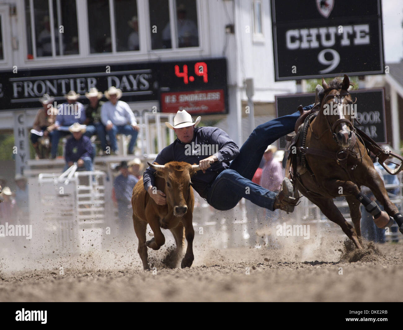 Jul 23, 2007 - Cheyenne, WY, USA - The Cheyenne Frontier Days Rodeo ...