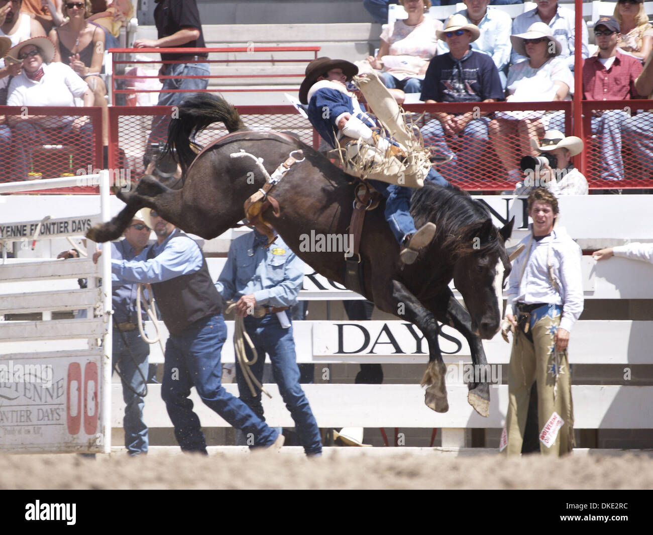Jul 23, 2007 - Cheyenne, WY, USA - The Cheyenne Frontier Days Rodeo ...