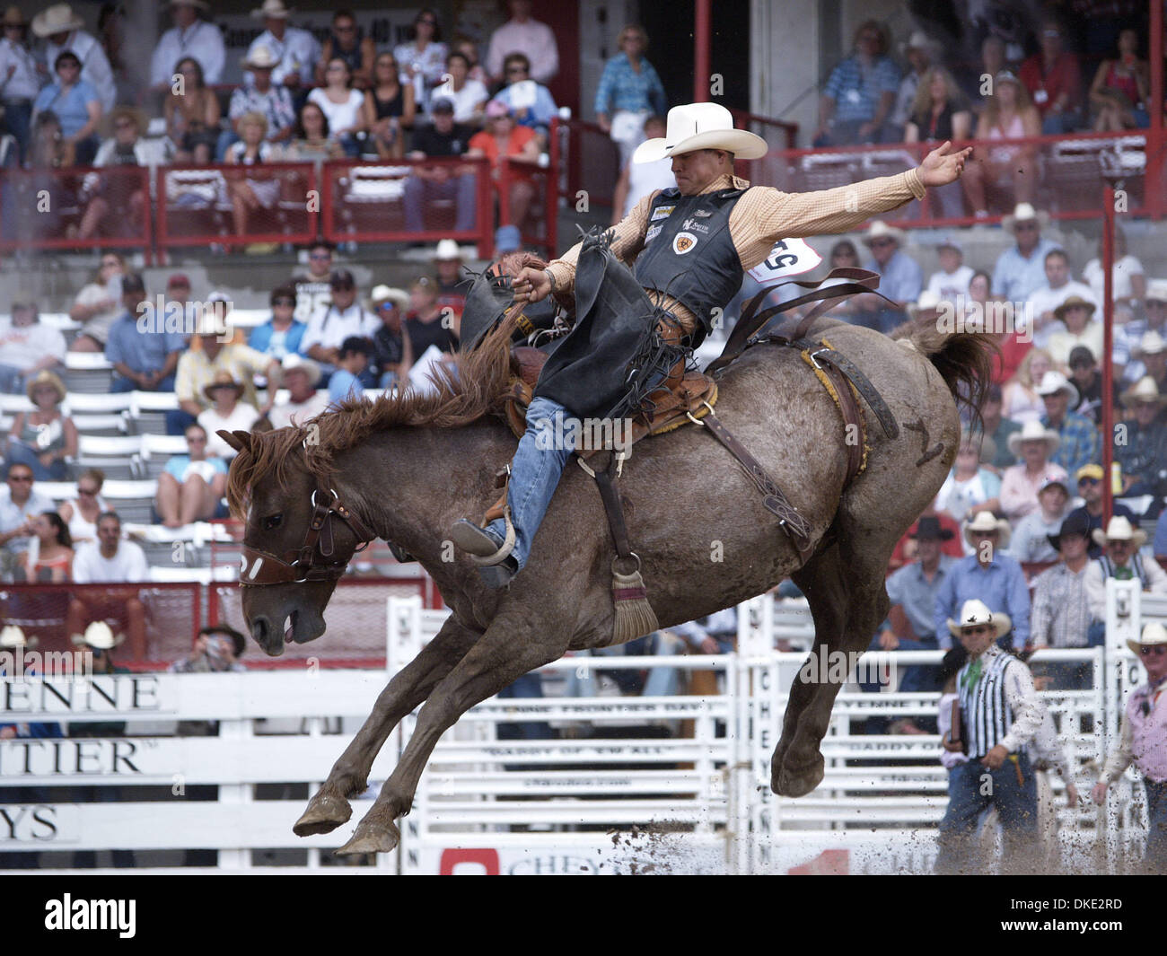 Jul 23, 2007 - Cheyenne, WY, USA - The Cheyenne Frontier Days Rodeo ...