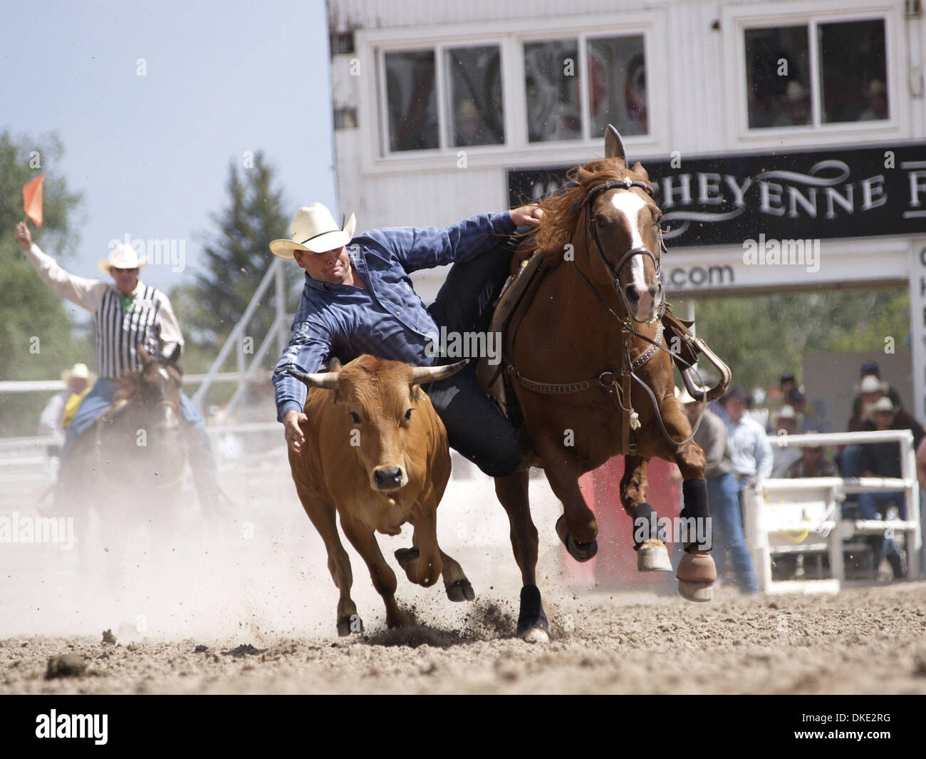 Jul 23, 2007 - Cheyenne, WY, USA - The Cheyenne Frontier Days Rodeo ...