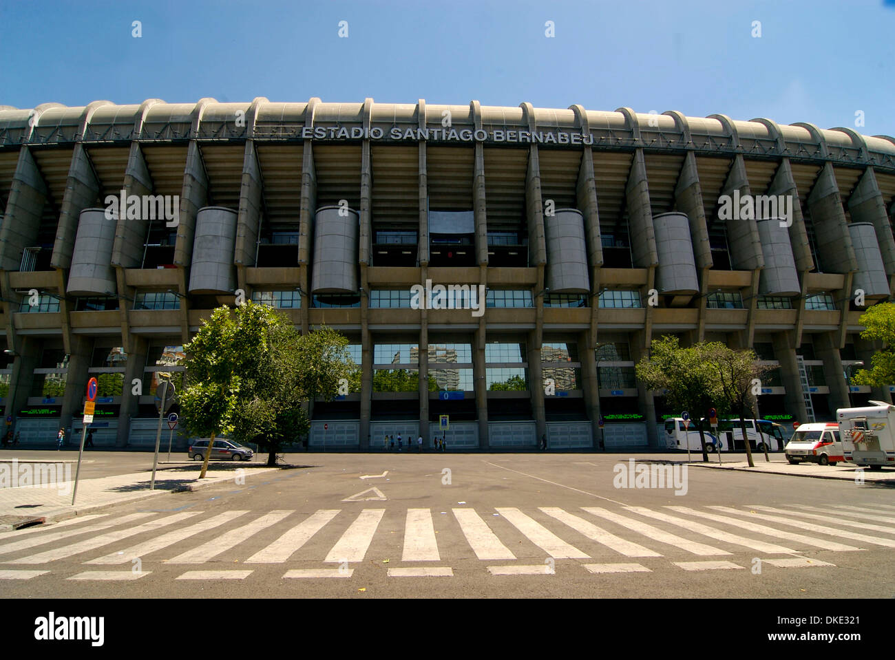 Jul 25, 2007 - Madrid, Spain - Estadio Santiago Bernabeu. The Bernabeu ...