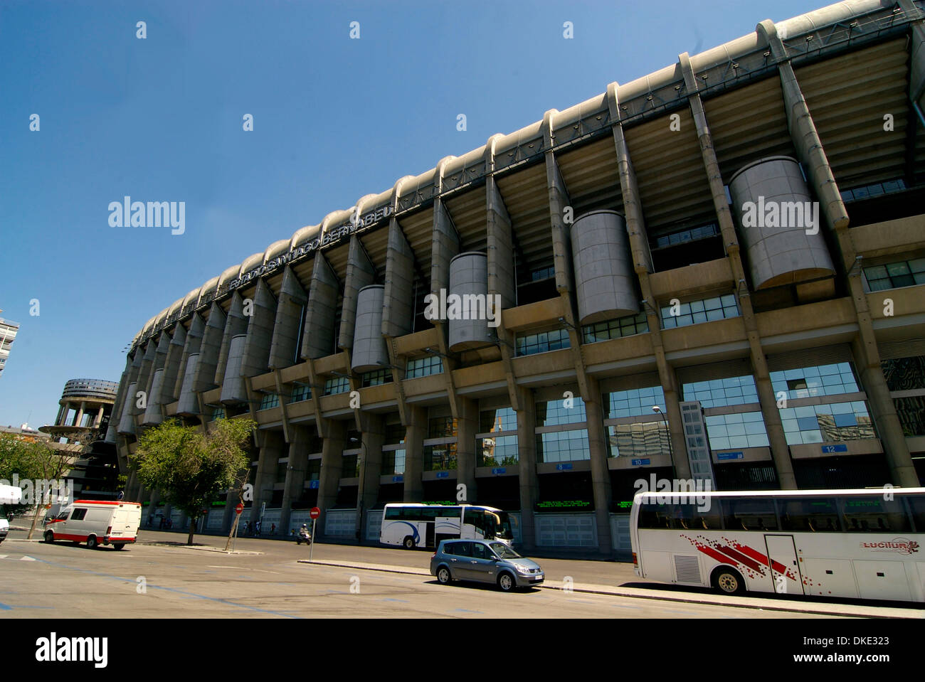Jul 25, 2007 - Madrid, Spain - Estadio Santiago Bernabeu. The Bernabeu ...