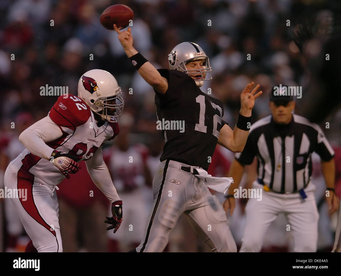 August 11th, 2007 - Oakland, CA, USA - Oakland Raiders quarterback Josh ...