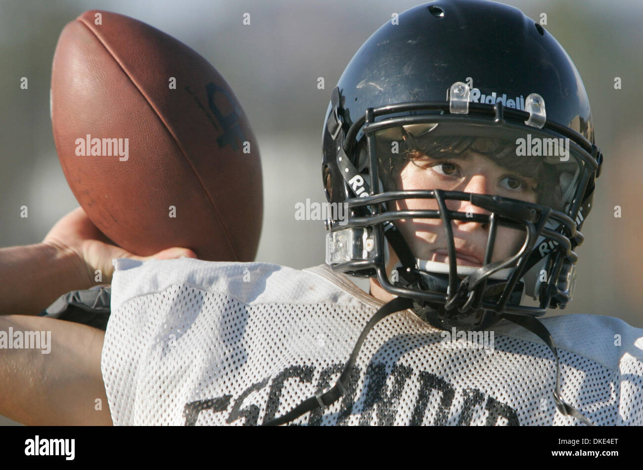 Aug 16, 2007 - Escondido, California, USA - Escondido Football Player ...