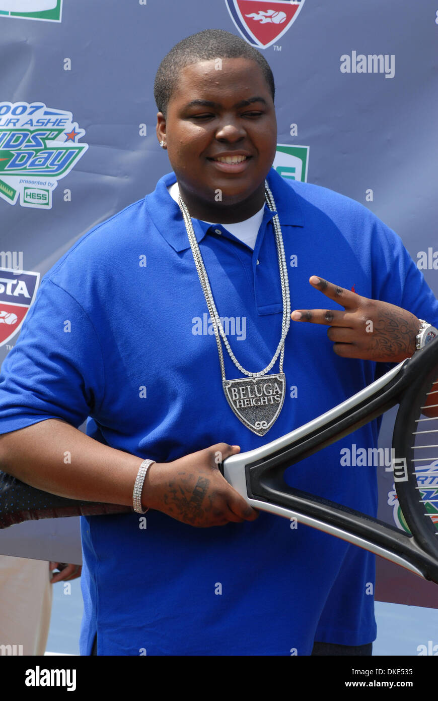 Aug 25, 2007 - New York, NY, USA - Singer SEAN KINGSTON at the 2007 ...