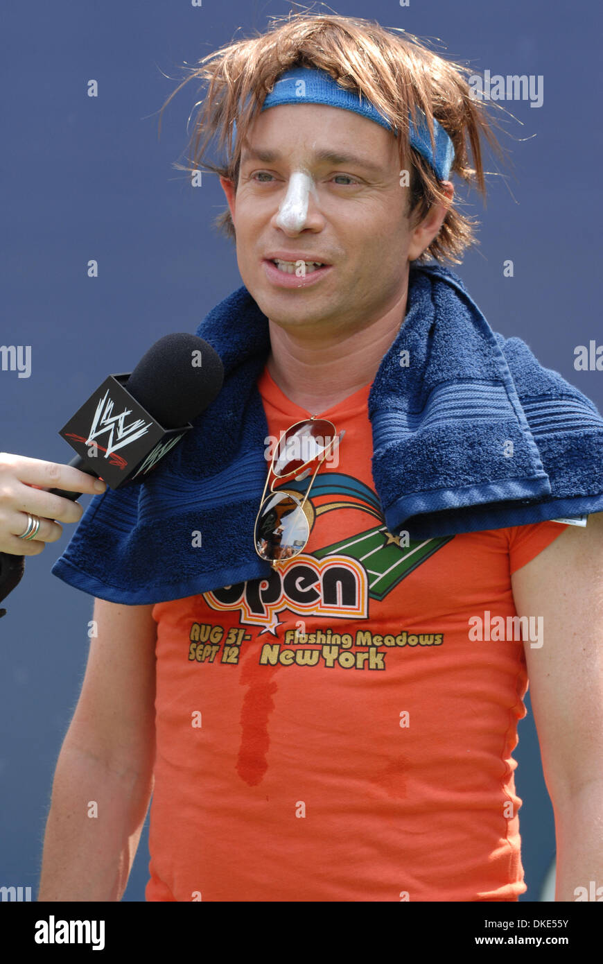 Aug 25, 2007 - New York, NY, USA - CHRIS KATTAN at the 2007 Arthur Ashe ...