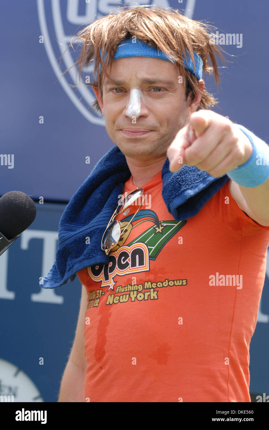 Aug 25, 2007 - New York, NY, USA - CHRIS KATTAN at the 2007 Arthur Ashe ...