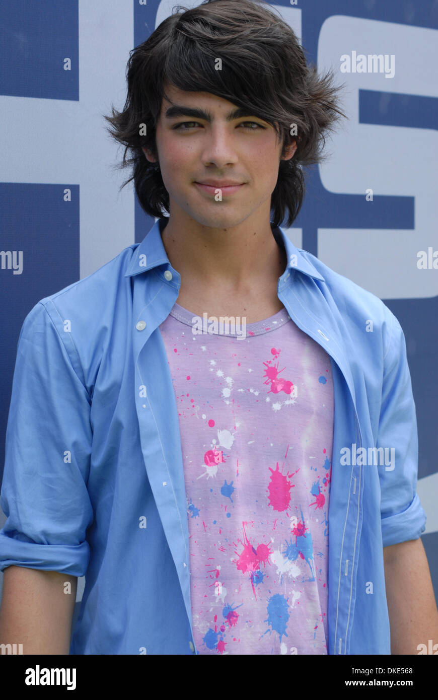 Aug 25, 2007 - New York, NY, USA - One of the JONAS BROTHERS at the ...