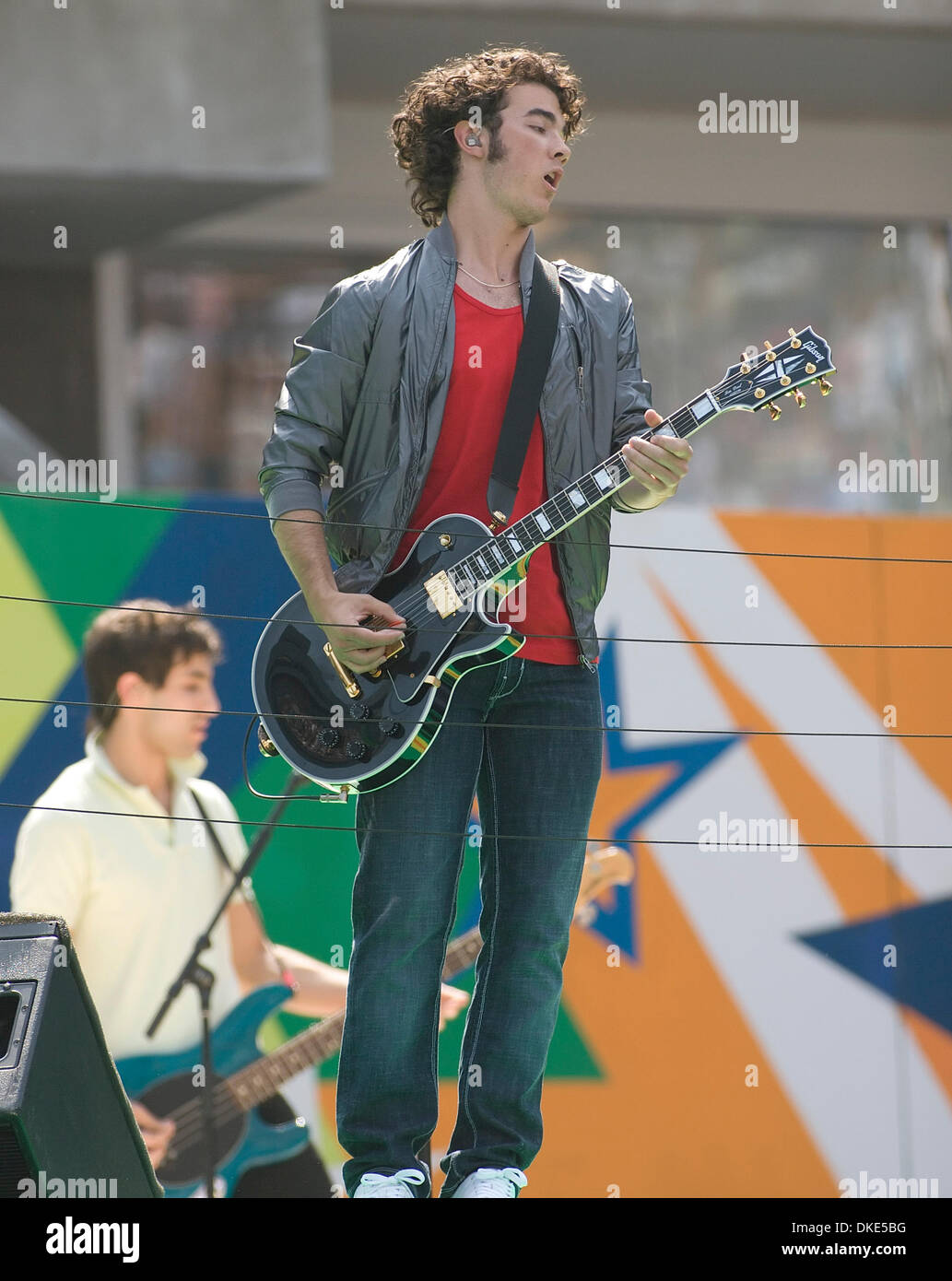 Jonas brothers 2007 arthur ashe hi-res stock photography and images - Alamy