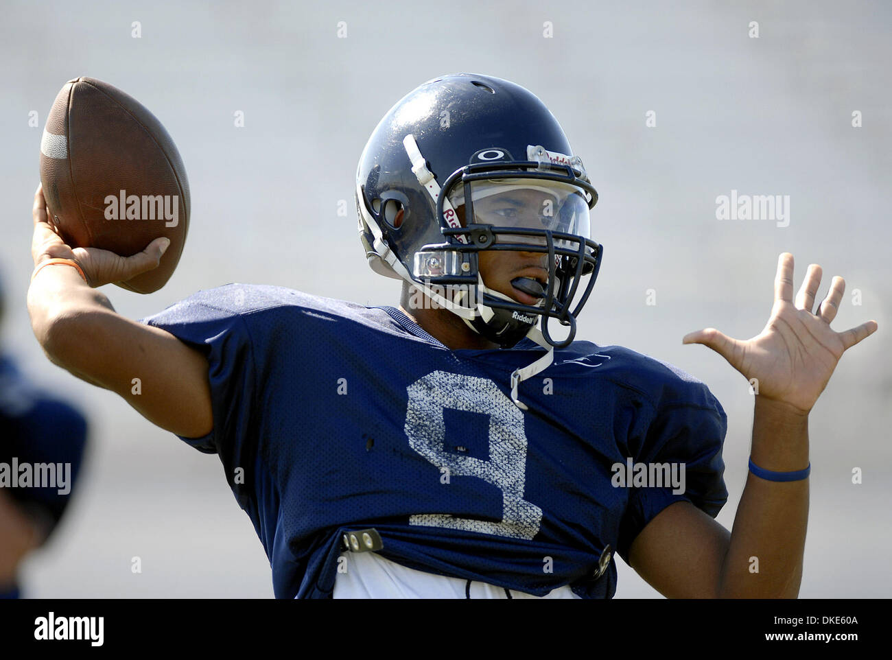 Quarterback Lance White, a member of the Freedom High varsity football ...