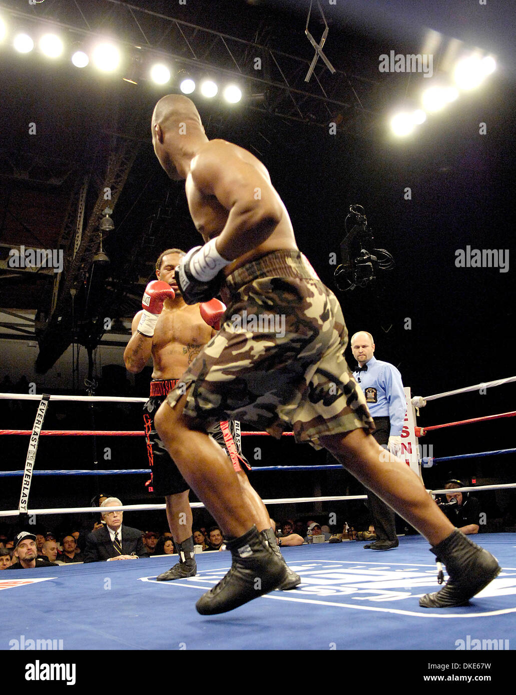 January 2, 2007: Heavyweight Dominick Guinn has Zuri Lawrence on the ...
