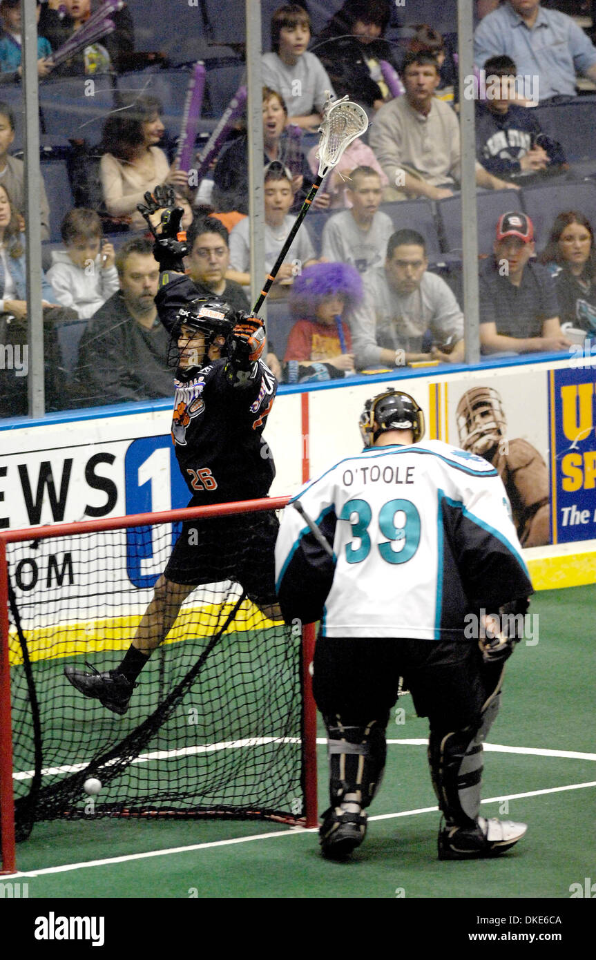 April 27, 2007: Buffalo Bandits at Rochester Knighthawks in a National ...