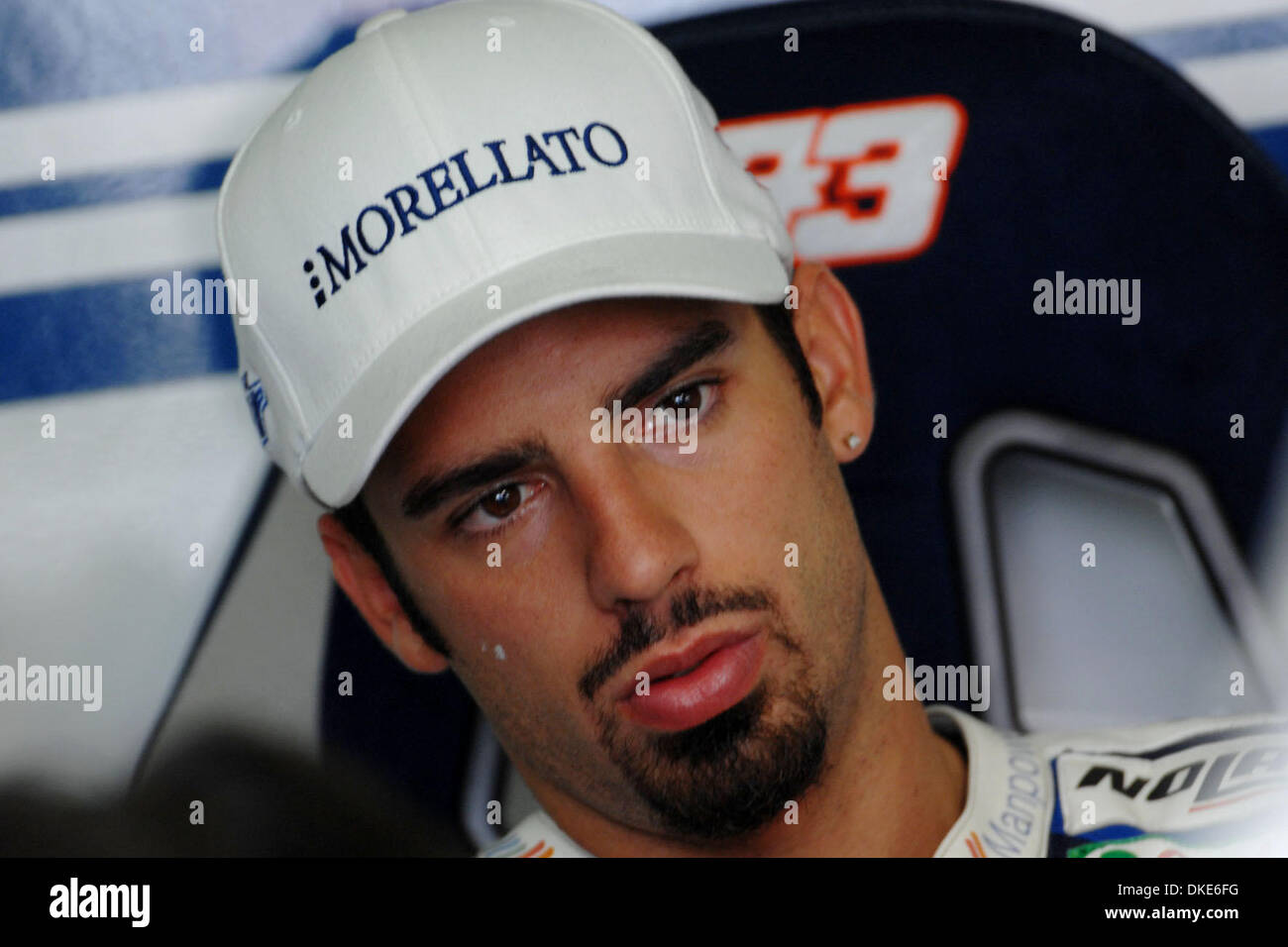 Italy's Marco Melandri during the first Free Practice session at Le ...