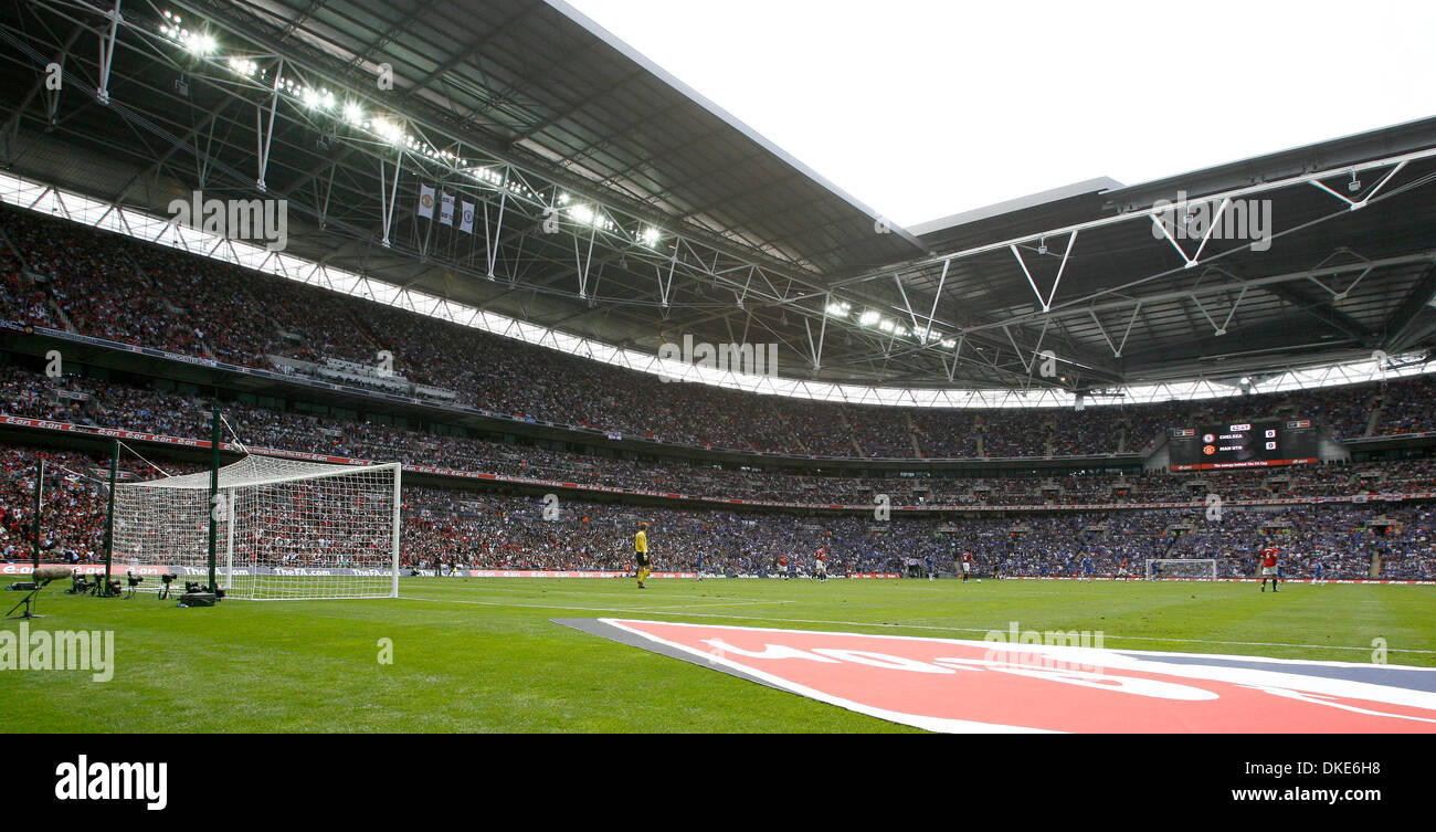 Sb fa cup final manchester united wembley stadium 2007 hi-res stock ...