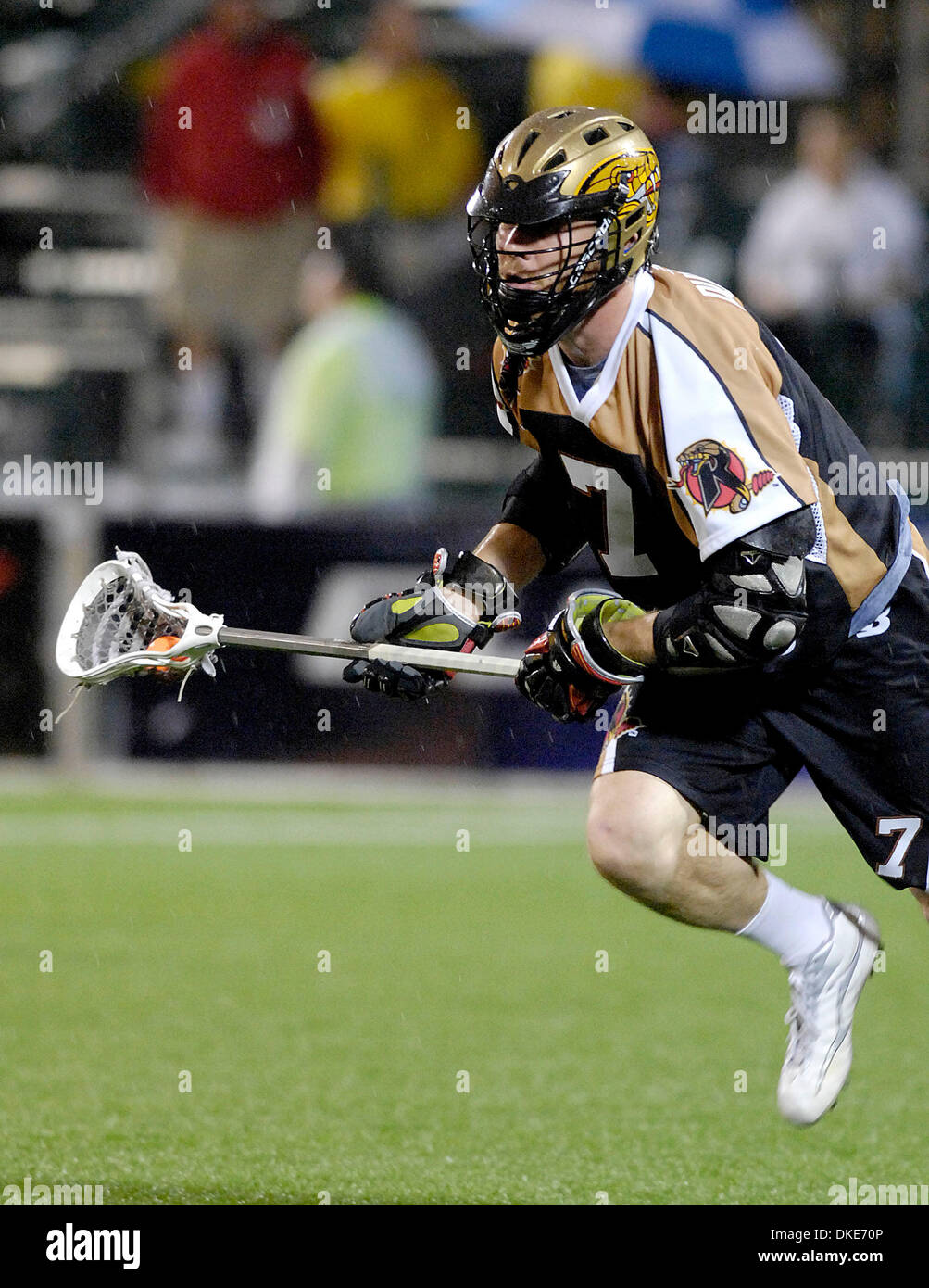 June 8, 2007: Rochester Rattlers Pat Dutton (#7) in action against the ...