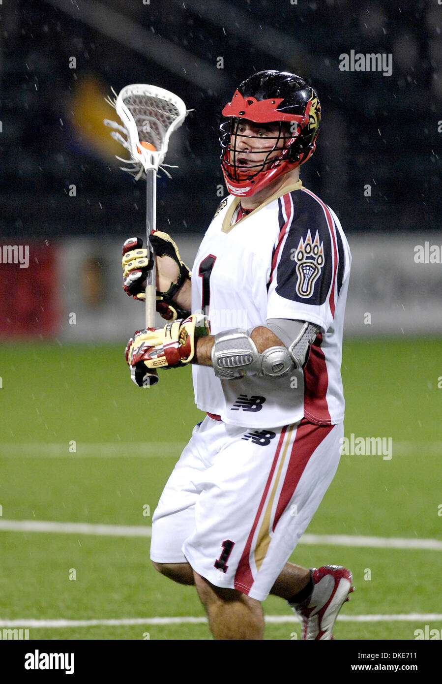 June 8, 2007: New Jersey Prides Conor Ford (#1) in action the Rochester ...