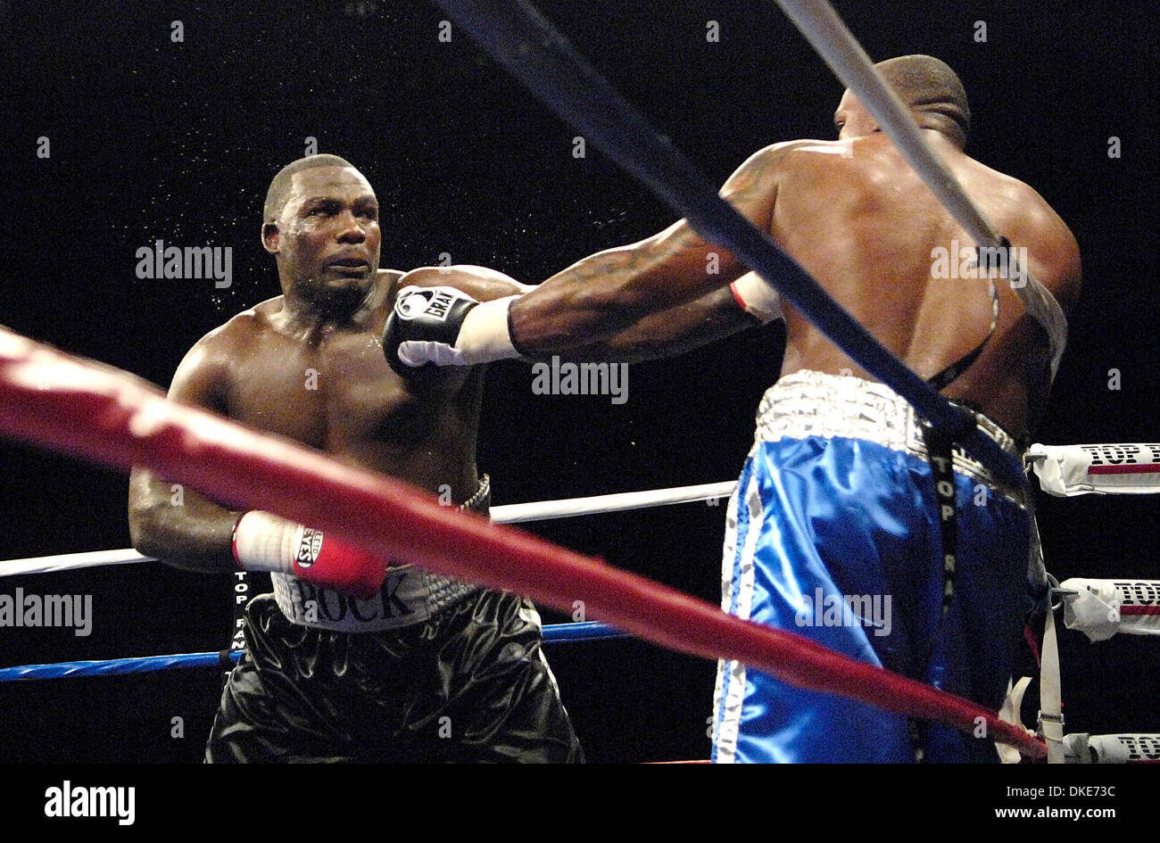 June 14, 2007: Former two time heavyweight champ Hasim ''The Rock ...