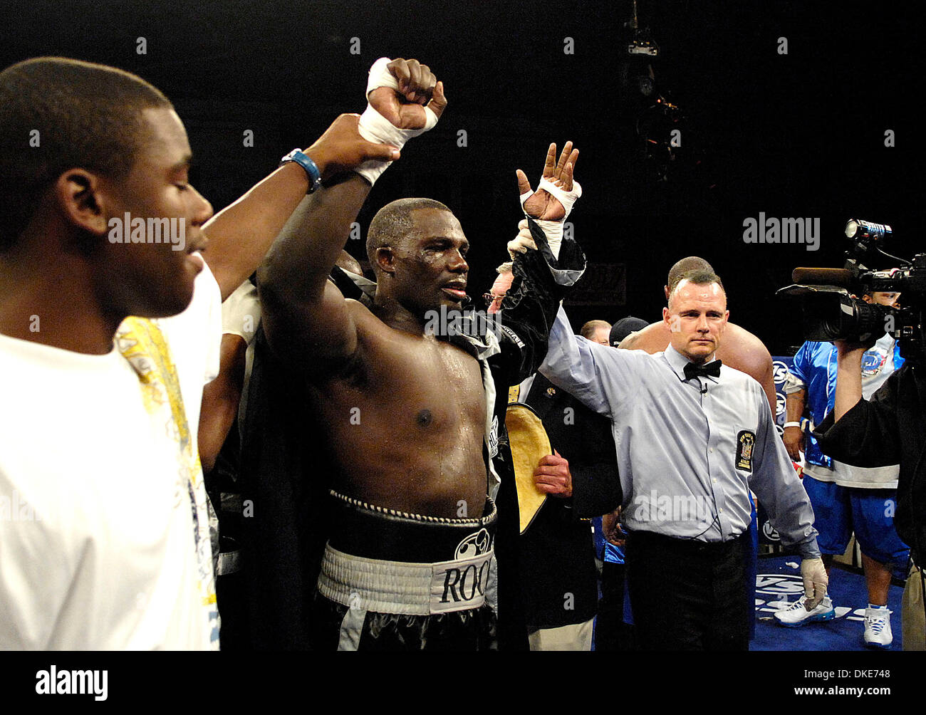 June 14, 2007: Former two time heavyweight champ Hasim ''The Rock ...