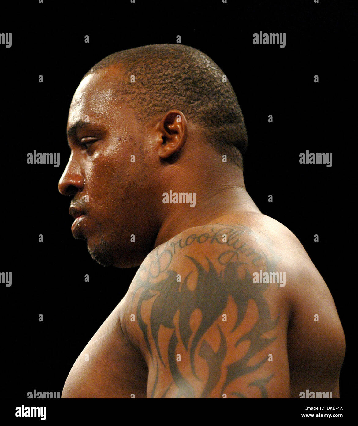 June 14, 2007: Former two time heavyweight champ Hasim ''The Rock ...