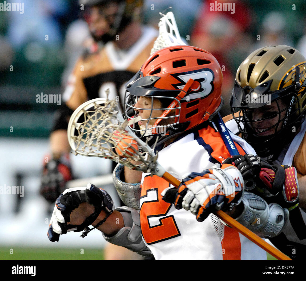 June 23, 2007: Seth Goldberg (#2) of the Philadelphia barrage is ...