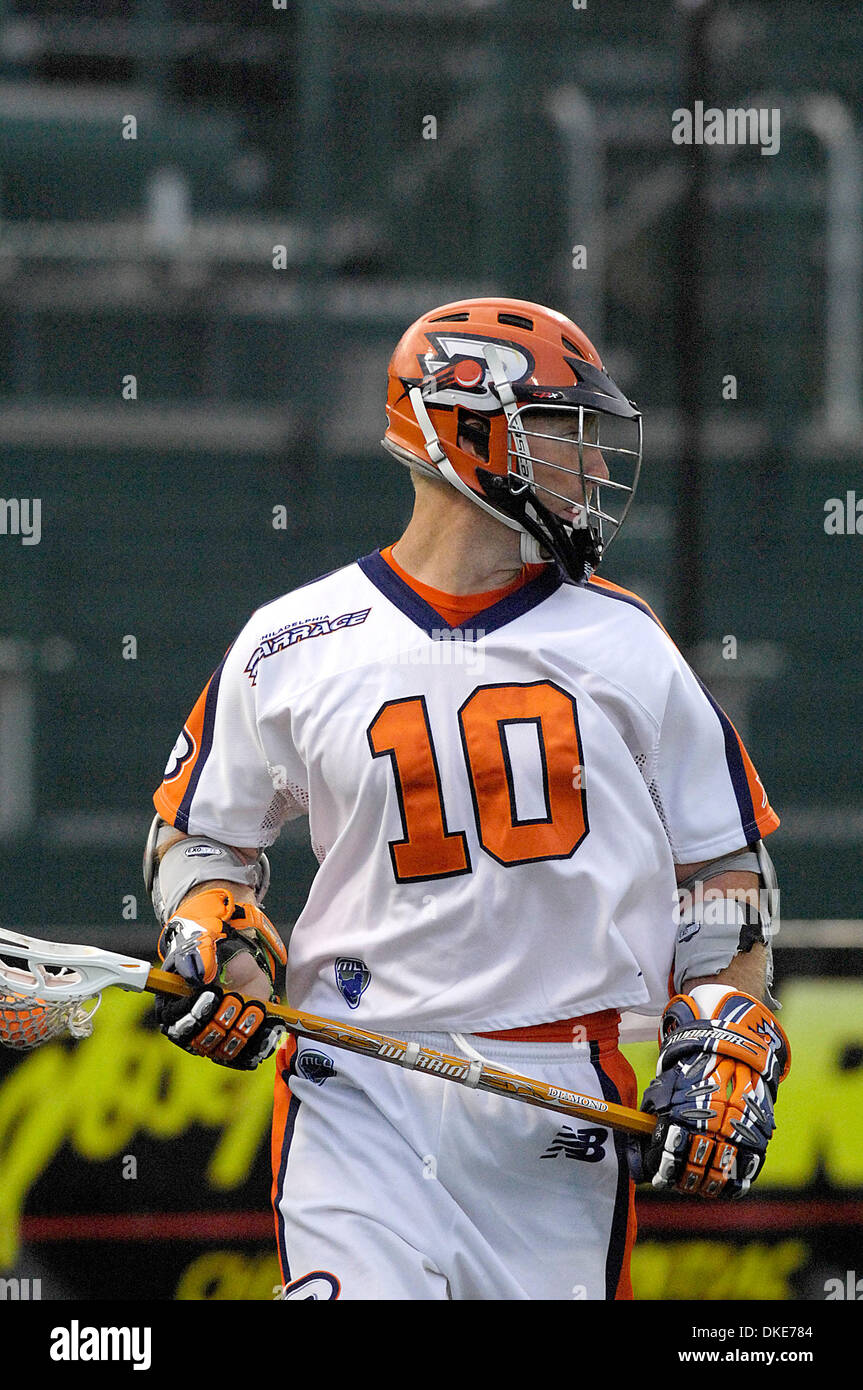June 23, 2007: Philadelphia Barrage Michael Springer (#10) in action ...