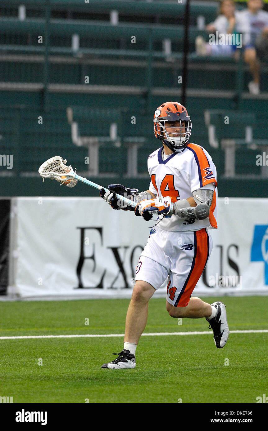 June 23, 2007: Philadelphia Barrage's Ryan Boyle in action against the ...