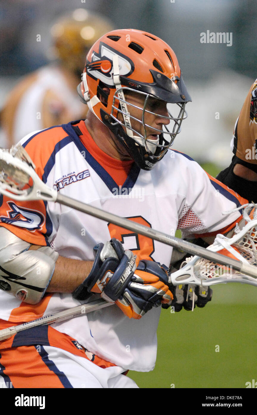 June 23, 2007: Philadelphia Barrage Roy Colsey (#3) in action against ...