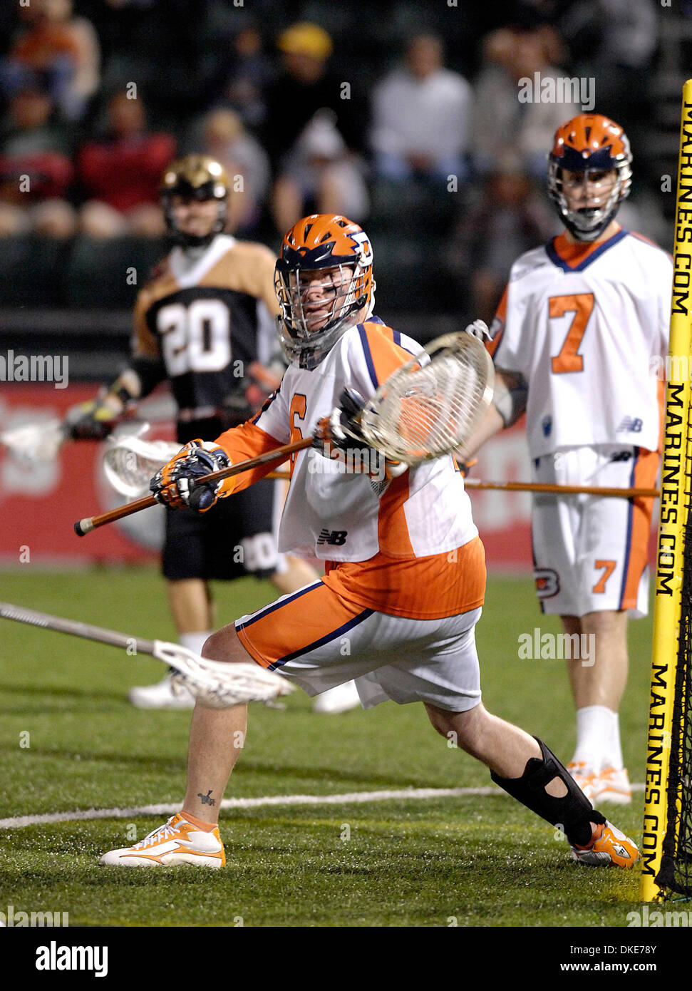 June 23, 2007: Phiiladelphia Barrage goalie Brian Dougherty (#6) in ...