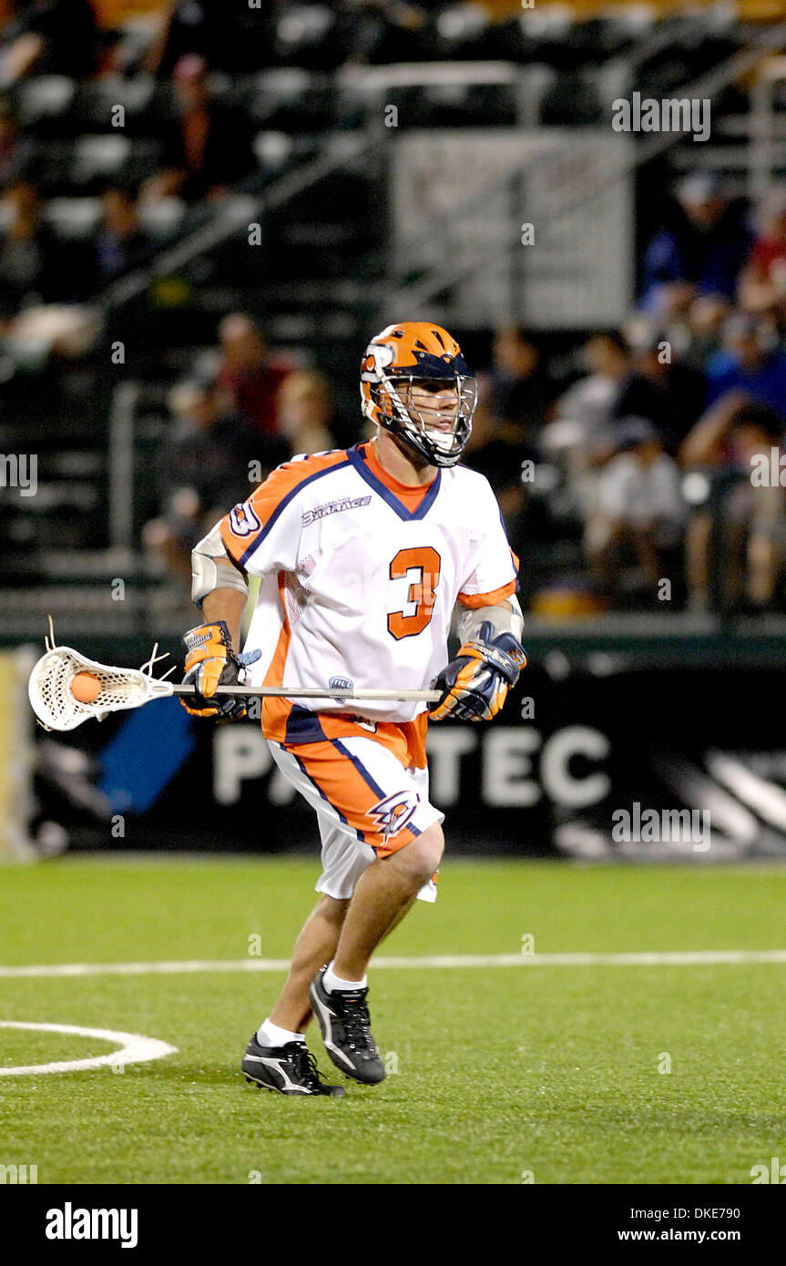 June 23, 2007: Philadelphia Barrage Roy Colsey (#3) heads up field ...