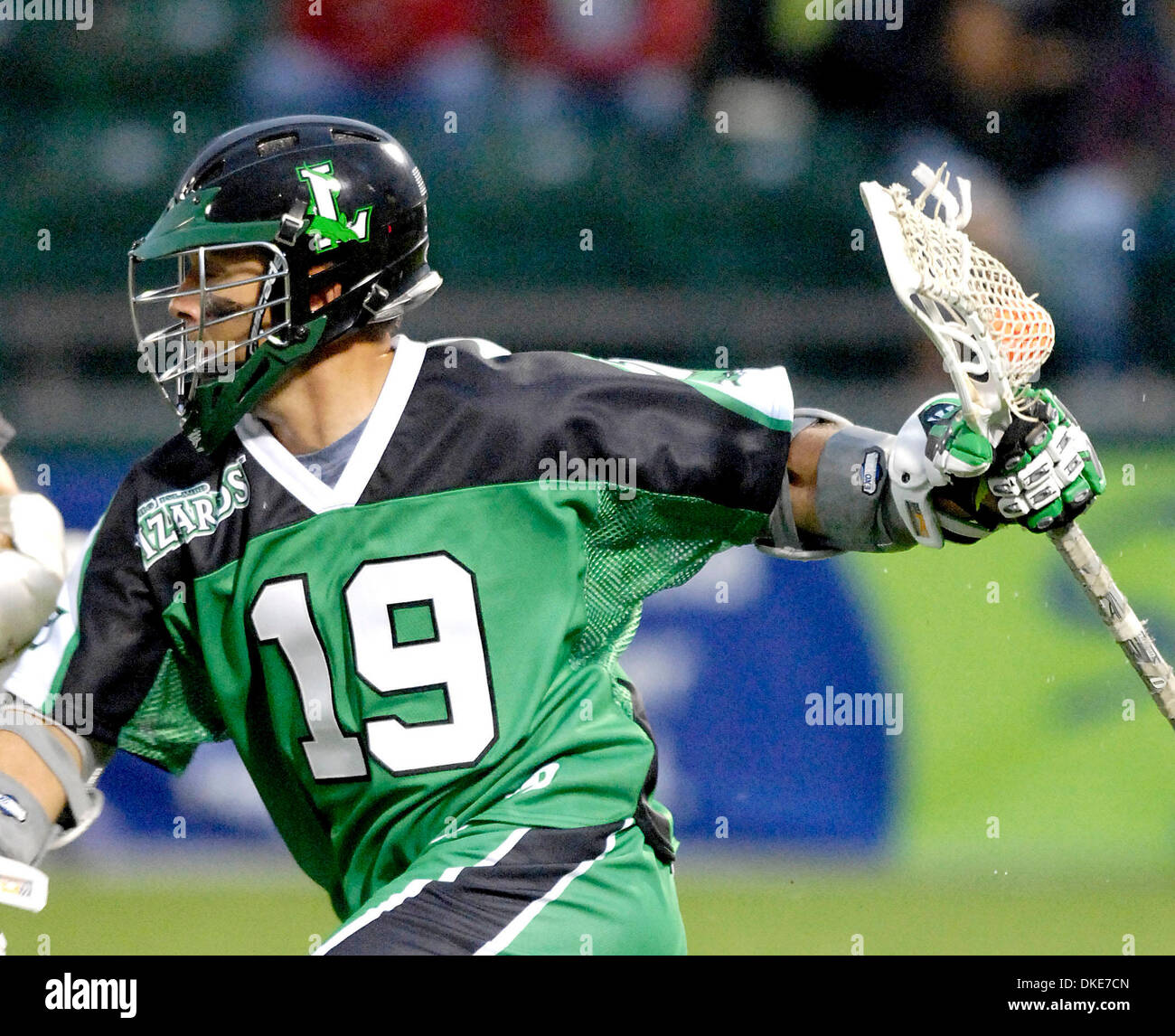 July 14, 2007: The Lizards Mark Millon on the attack agains the ...