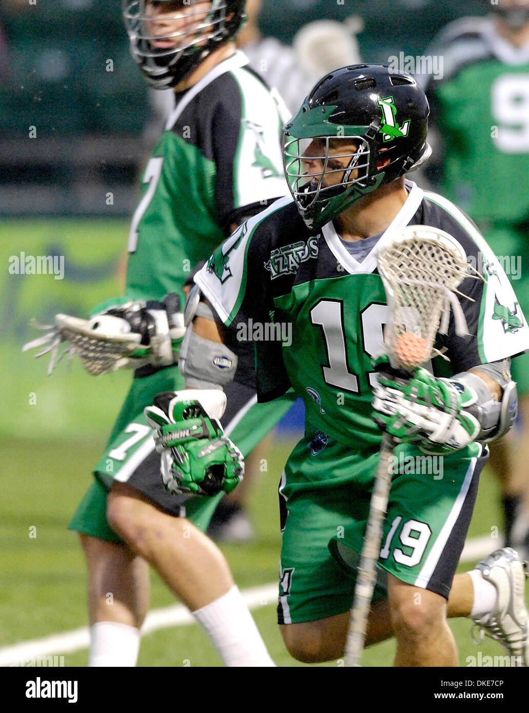 July 14, 2007: The Lizards Mark Millon on the attack agains the ...