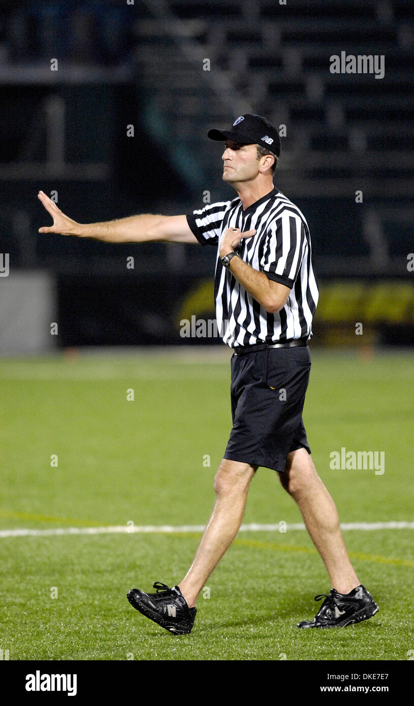 July 14, 2007: The referee has his say when the Rochester coach objects ...